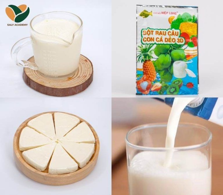 Cách làm khúc bạch chân mèo, topping trà sữa thơm ngon