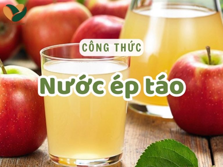 Cách làm nước ép táo tươi ngon, không bị thâm, chuẩn vị quán